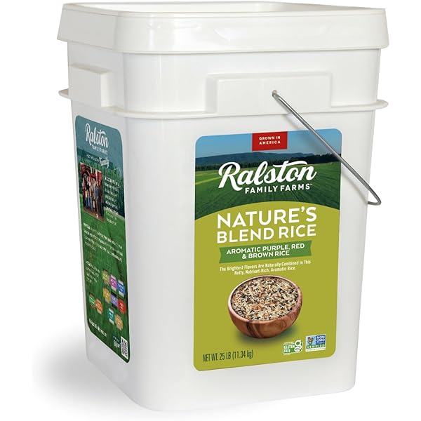 Boda De Ralston Amazon.com : Ralston Family Farms Red Rice, 25 Pound