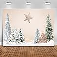 Amazon.com : Mocsicka Classic Christmas Interior Room Photography Backdrop Xmas Tree Background ...