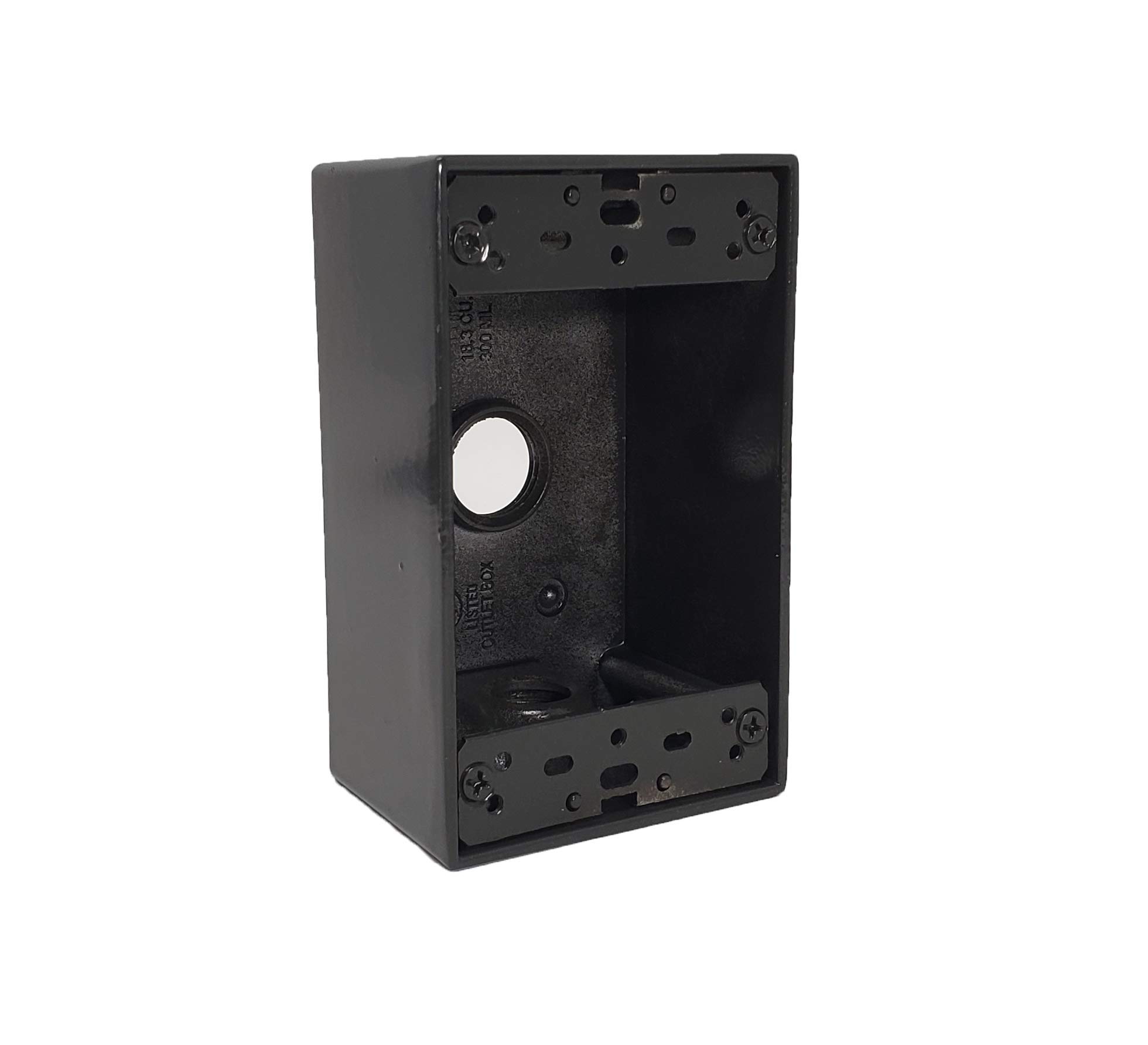 Sealproof 1-Gang 3 1/2-Inch Holes Weatherproof Rectangular Exterior ...