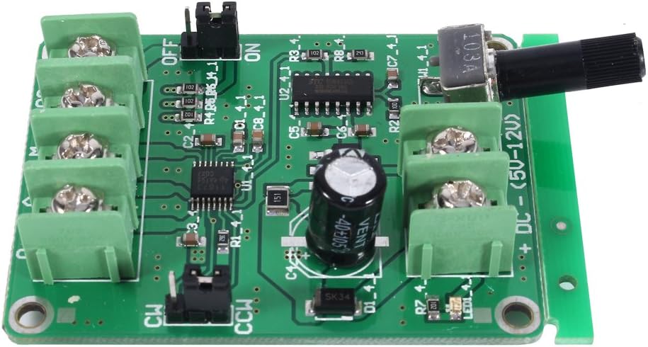 9V-12V DC Brushless Motor Driver Board Sensorless Motor Control Board ...