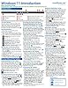 Windows 11 Quick Reference Training Tutorial Guide (Cheat Sheet of Instructions, Tips ...