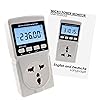 Watt Power Meter Plug-in Socket Power Meter, Home Electrical Usage ...