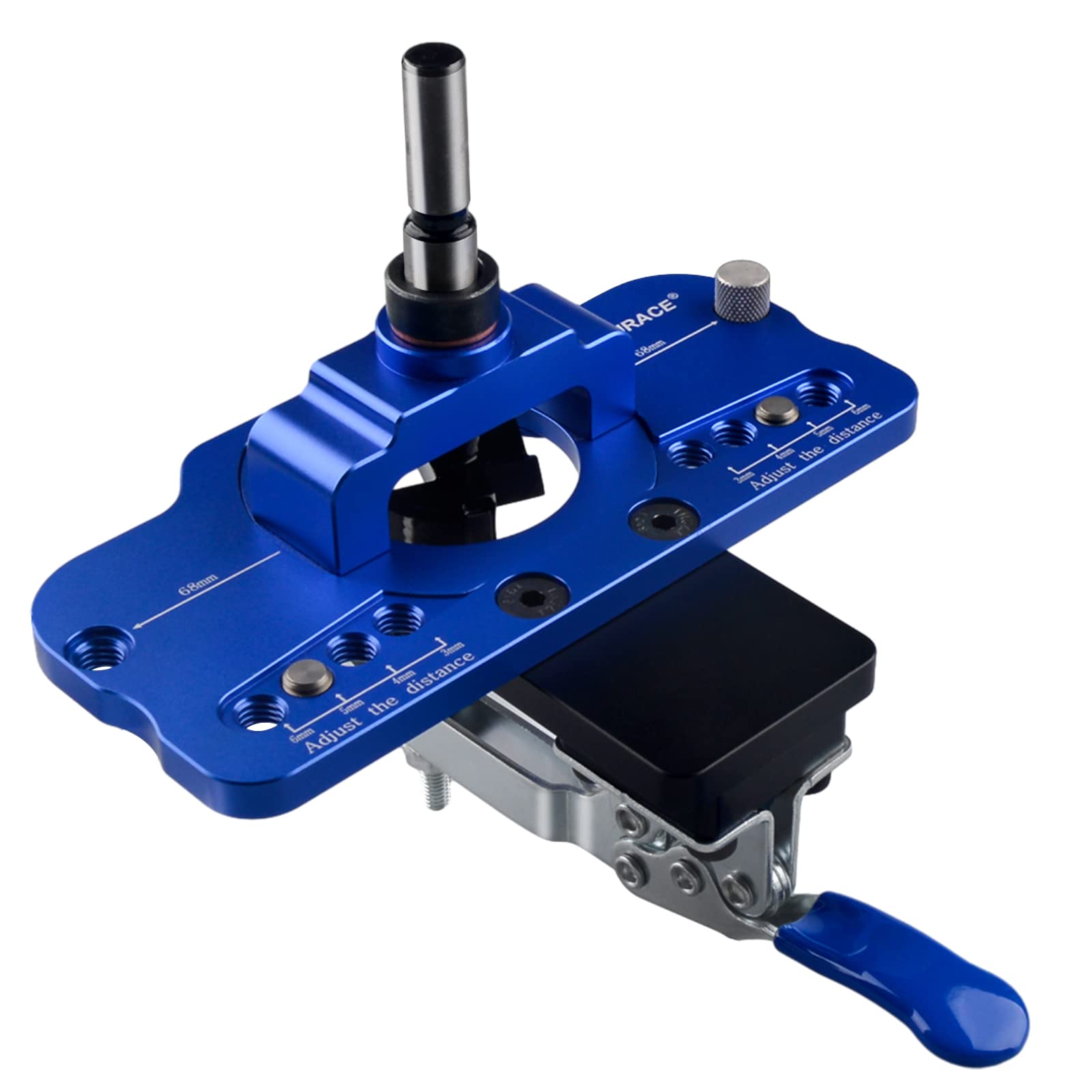 TOURACE Concealed Hinge Jig with Clamp,Made of Aluminum Alloy, Get ...