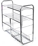 Buy Home Creations 24 Inch Wall Mount Kitchen Dish Rack Plate Cutlery ...