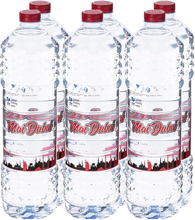 Mai Dubai Bottled Water, 6 x 1.5 Litre: Buy Online at Best Price in UAE ...