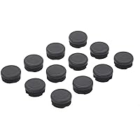 Amazon.com: 1 Inch Round Plastic Plug, Round End Caps for Tubing Pipe ...