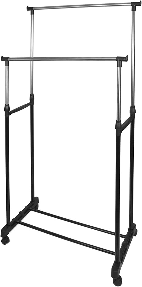 ASAB HomeSmart New Mobile Single Double Adjustable Height Portable ...