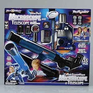 Amazon.com: MicroScience Microscope and Telescope 35-Piece Value Pack ...