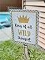 Amazon.com: Wild One Party Favors - Party Food Sign - Size 8 X 10 inch ...