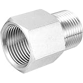 Amazon.com: uxcell Pipe Fitting Reducer Adapter M20X1.5 Male to 1/2 G ...