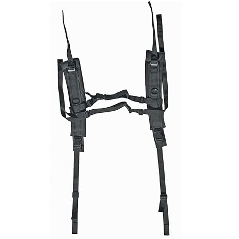 Amazon.com : Universal Padded Backpack Straps - Black : Sports & Outdoors