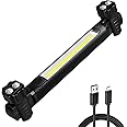 Work Light, 2500LM Ultra Bright, 5200mAh Rechargeable LED Work Lights ...