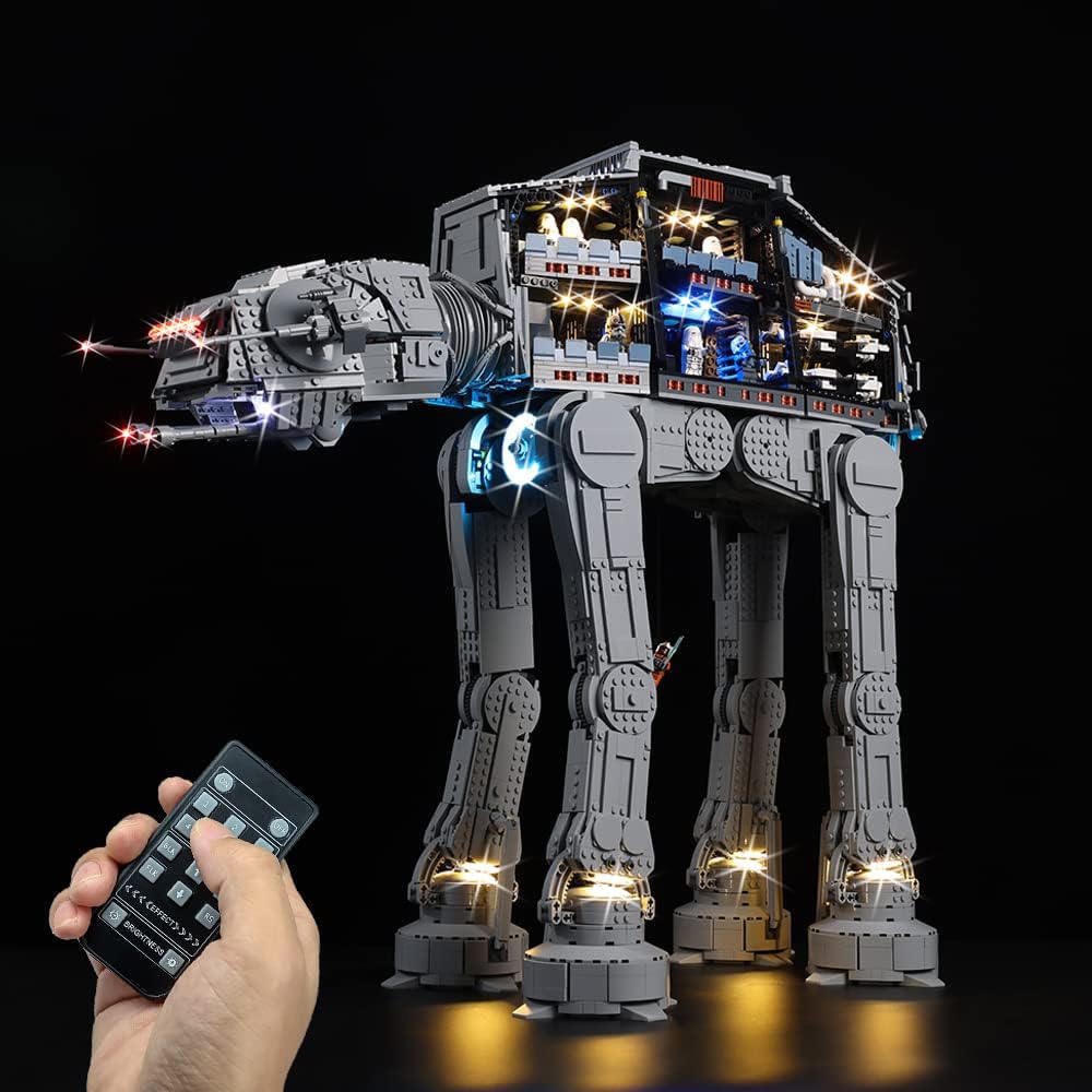 Kyglaring LED Lighting Kit (No Model) Designed for Lego Star Wars at-at ...