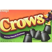 Amazon.com : Crows Licorice Flavored Gumdrops (Pack of 3) 6.5 oz ...