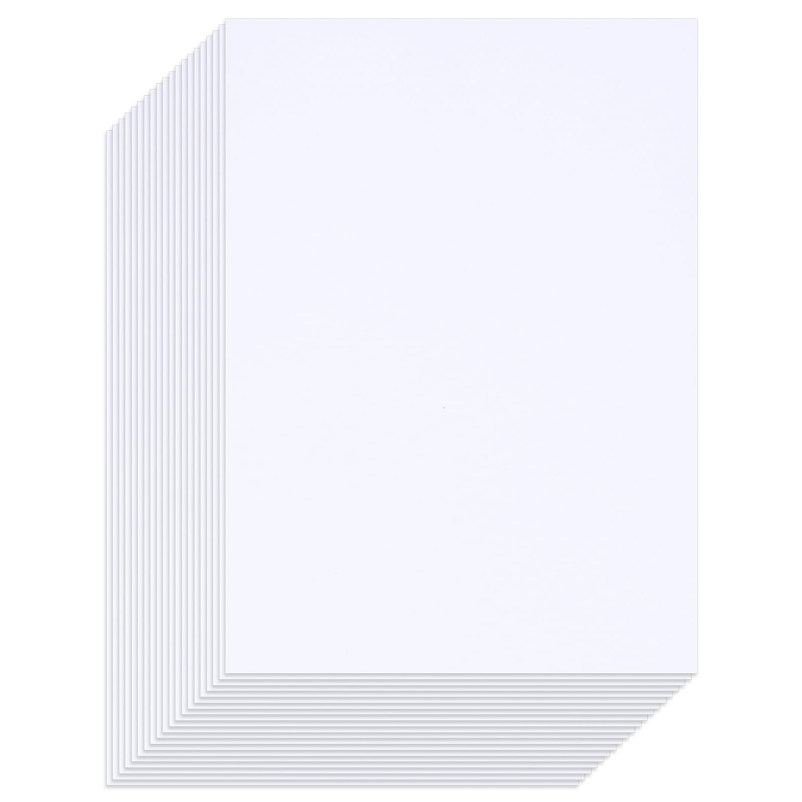Shindel 100 Sheets White Cardstock, 4 x 6 Inches Craft Paper Copy Paper ...