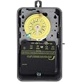 Intermatic T101R 120-Volt SPST 24 Hour Mechanical Time Switch with ...