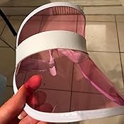 Pink Sun Visor - Ideal For Hen Parties - Fancy Dress - Pub Golf: Amazon ...
