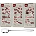 Amazon.com: Trader Joe's Unsweetened Almond Cashew and Macadamia Nut Beverage 3-Pack with wave ...