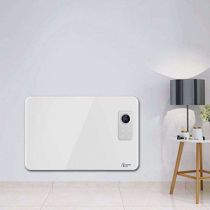MODERN LIFE 1200W Electric Panel Heater,Slim Wall Mounted ...
