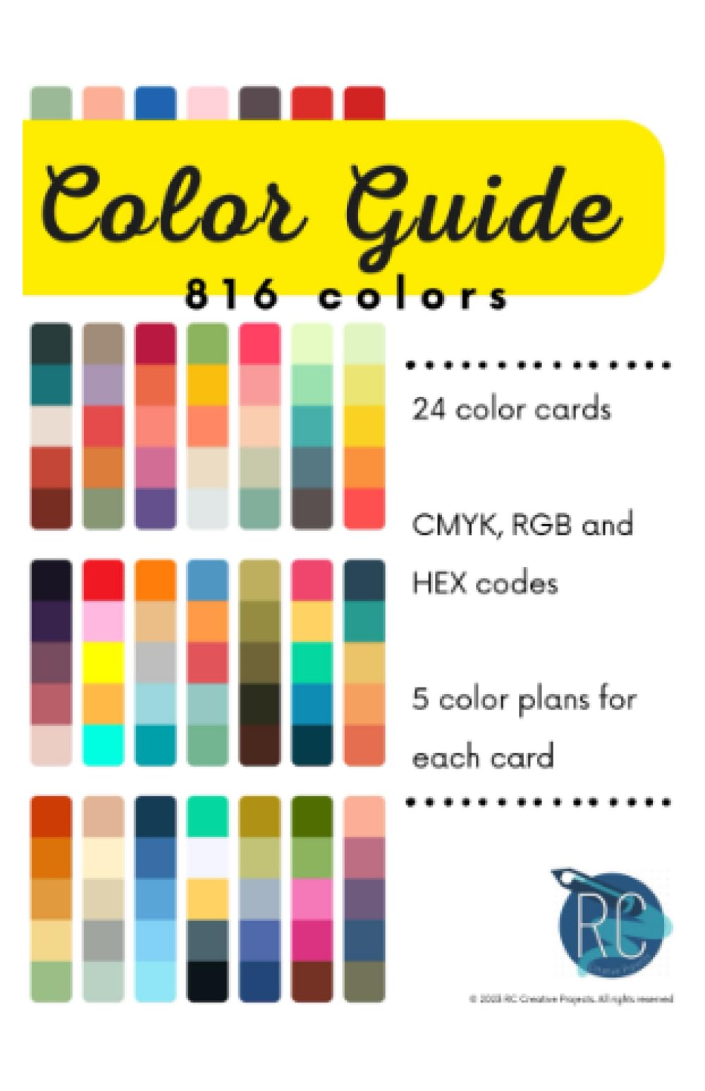Mua Color Guide: Digital Color Tool for Creators: 816 Colors - CMYK RGB ...
