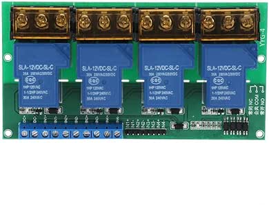 Relay Module YYG-4 High Power 4 Channel Relay Module Relay Shield ...
