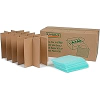 Amazon.com: U-Haul Glass Packing Kit – Includes 1 Box, 1 Cell Divider ...