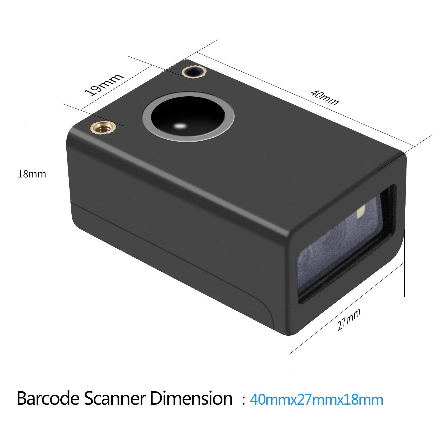 Mua 2D Embedded Mini Barcode Reader Scanner Scan, Symcode QR Barcode ...