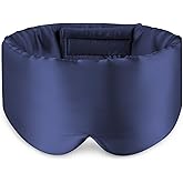 Amazon.com: Zenssia 100% Mulberry Silk Sleep Mask Eye Mask for Man and ...