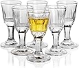 Amazon.com | REATR 10ml Unique Mini Wine Shot Glasses Set of 6: Shot ...