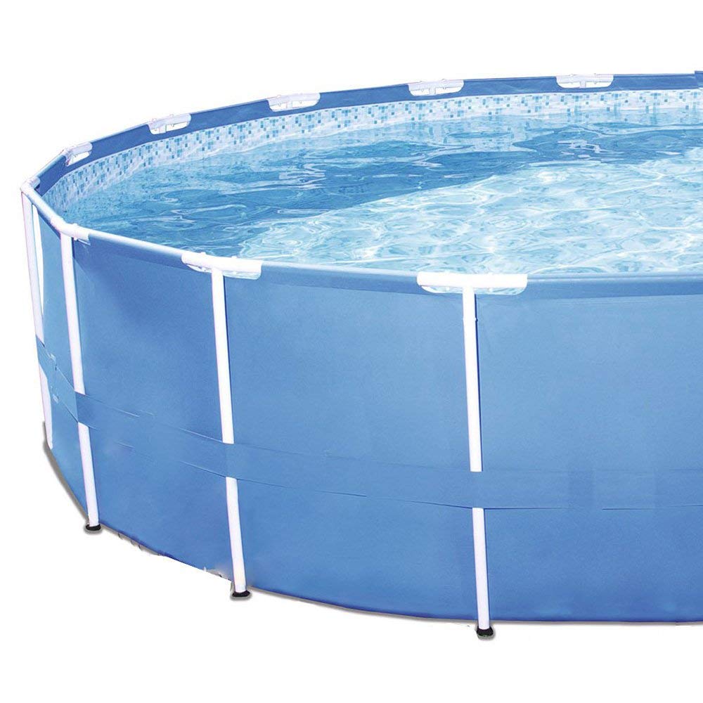 Bestway Steel Pro 12 x 30 Inch Frame Above Ground Swimming Pool with ...
