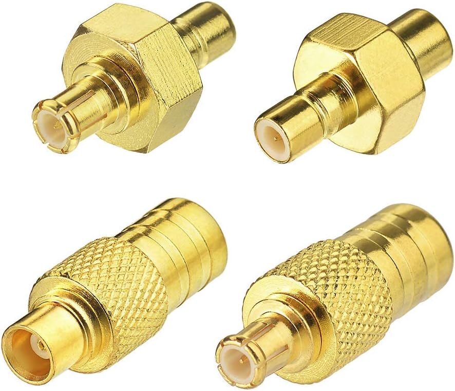 Eightwood DAB Aerial Adapter MCX to SMB Adapter Kit SMB Male Kit 4 Car ...