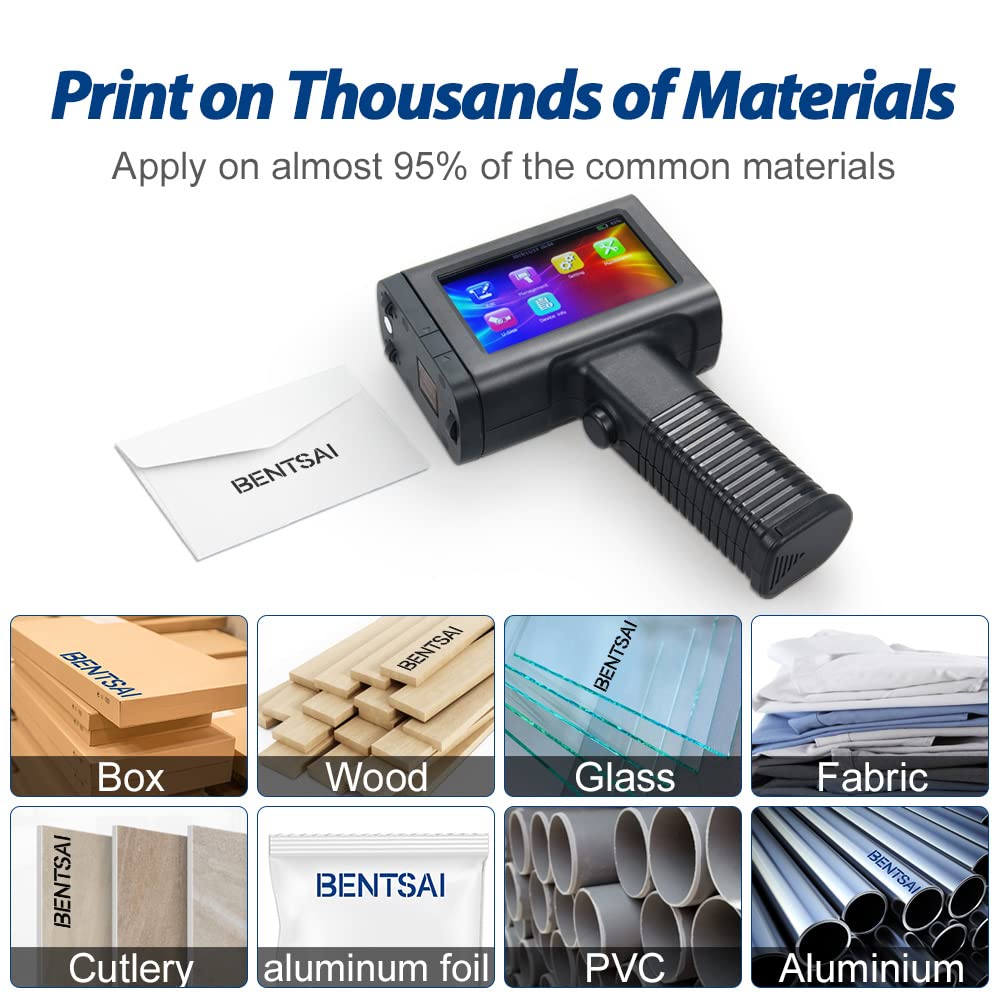 Mua BENTSAI BT-HH6105B2 Handheld Inkjet Printer with 1/2 Inch Print ...