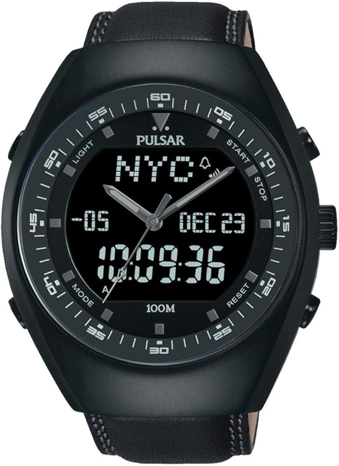 Mens Pulsar Alarm Chronograph Watch PZ4019X1: Amazon.co.uk: Watches