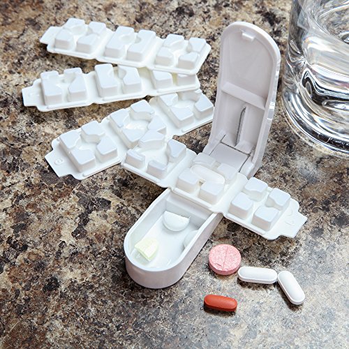 Home-X - Multi-Shape Pill Cutter Kit, Easy-to-Use Design Cuts Pills of ...