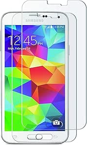 Amazon.com: OMOTON Samsung Galaxy S5 Glass Screen Protector [2 Pack ...