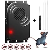 Pestbye® Long Life Battery Operated Sonic Rat and Mouse Repellent ...