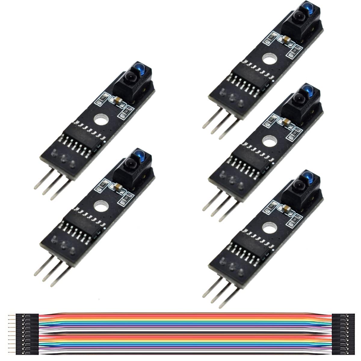 Mua 5PCS IR Infrared Sensor Module TCRT5000 Line Track Follower ...