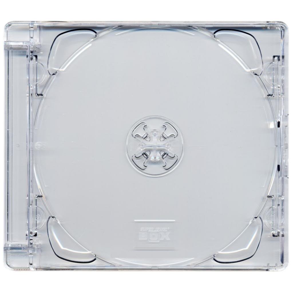 Four Square Media 5 X CD DVD Super Jewel Box 10.4mm Standard Cases for ...