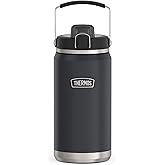Amazon.com: THERMOS ICON SERIES, Stainless Steel Water Bottle with Spout - 24 Ounce, Spruce ...