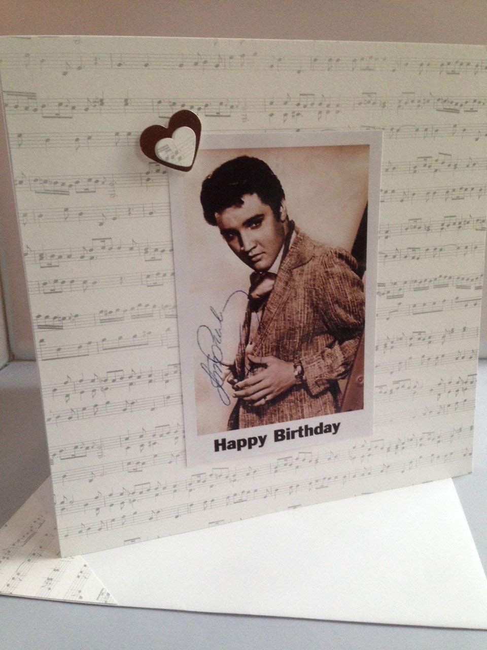 Buy ELVIS PRESLEY American singer, actor Vintage Handmade Happy ...