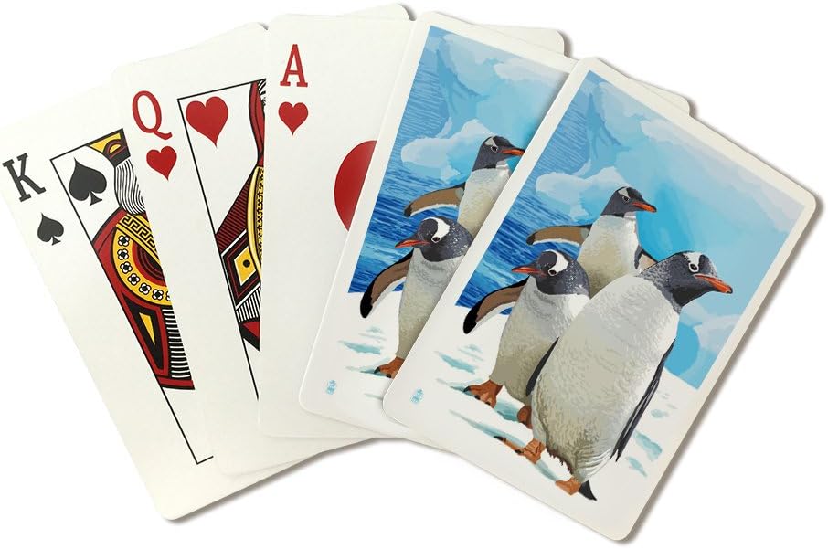 Amazon.com: Gentoo Penguins (Playing Card Deck - 52 Card Poker Size ...