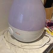 Crane Ultrasonic Cool Mist Humidifier, White Drop: Amazon.ca: Health ...