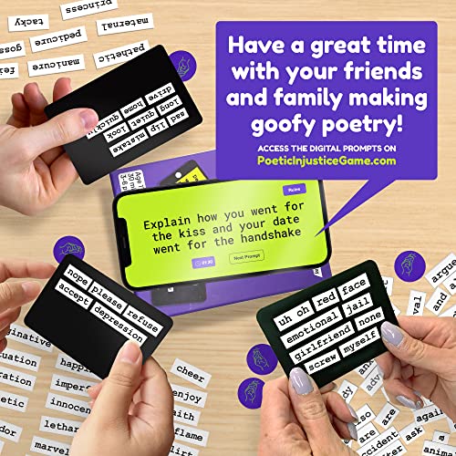 Poetic Injustice - A Word Game Where You Make Bad Poetry for Laughs ...