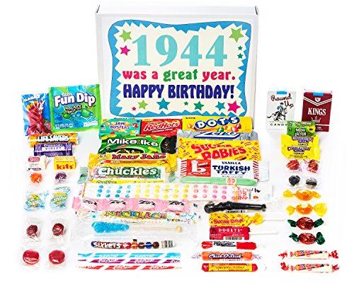 Woodstock Candy ~ 1944 76th Birthday Gift Box of Nostalgic Retro Candy ...