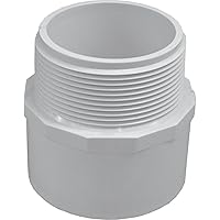 Genova Products 30440 PVC Male Adapter, 4" - Pipe Fittings - Amazon.com