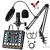 sktome Podcast Equipment Bundle, BM-800 Recording Studio Package with ...