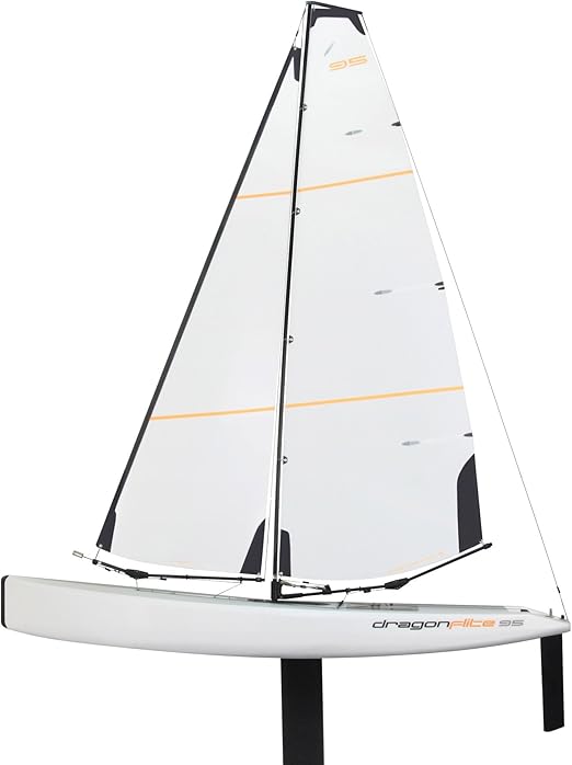 Amazon.com: DragonFlite 95 950mm / DF95 Class RC Sailboat Plug N Play ...