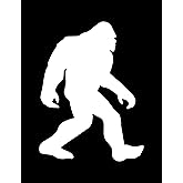 Amazon.com - CMI106 Bigfoot Sasquatch Car Window White Vinyl Decal ...