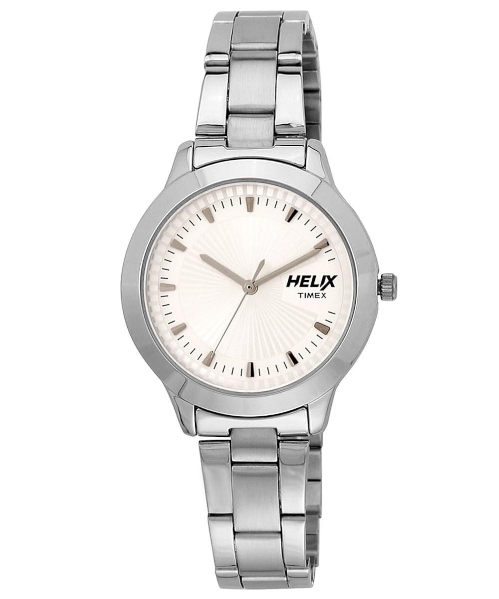 Buy helix Silver Dial Analogue Watch for Women (TW022HL03) Online at ...