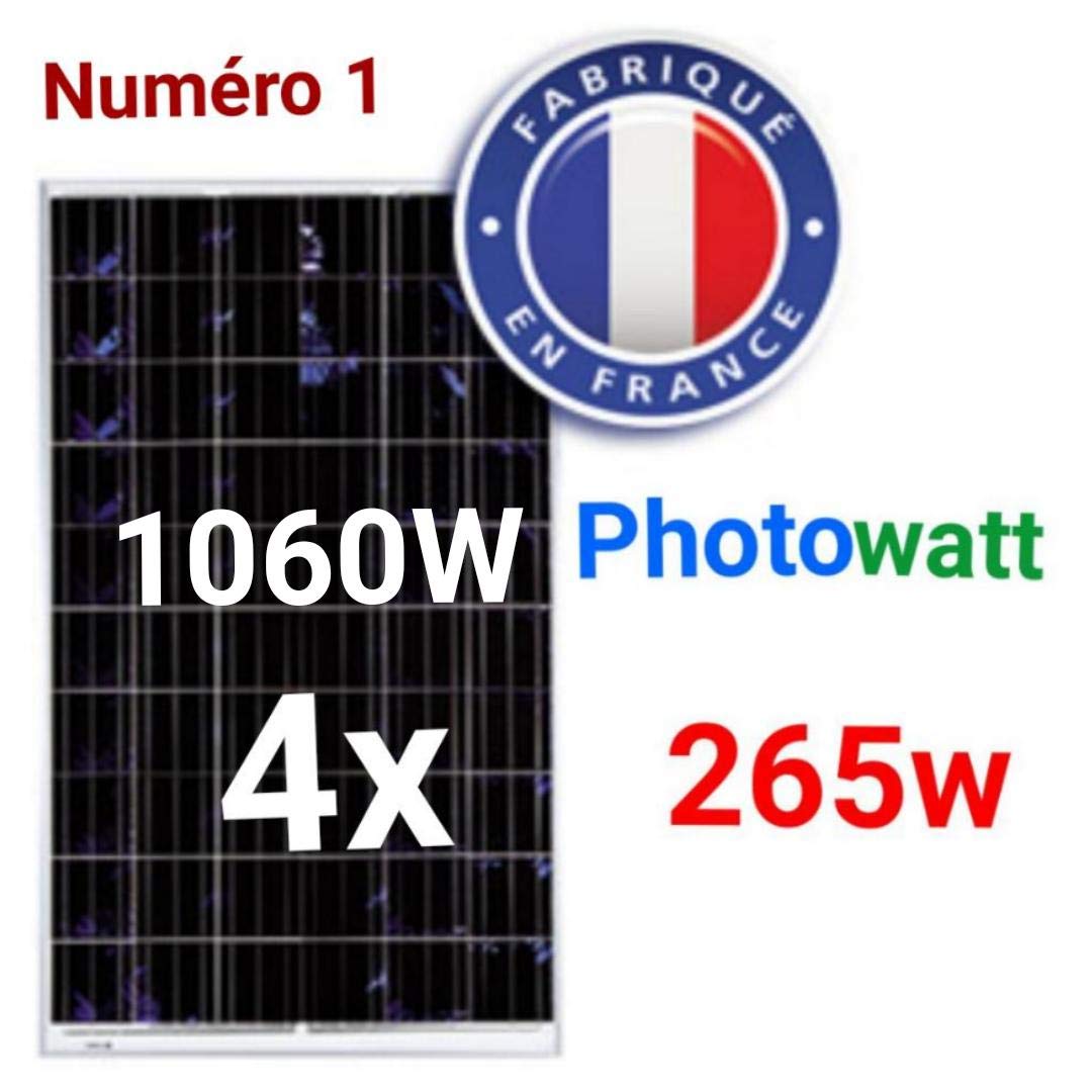 Photovoltaic Panel, 265W, Made in France, Photowatt: Amazon.co.uk ...